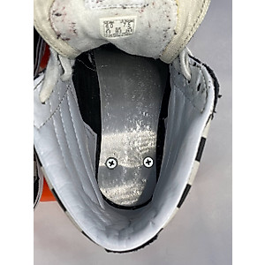 Roller Skate Shoe Mounting Kit for Plates DIY – Compatible with Vans, Converse and High-Top Sneaker Brands – Design Your Own Roller Skates - Aluminum (US Men 4-5 / US Women 6-7)