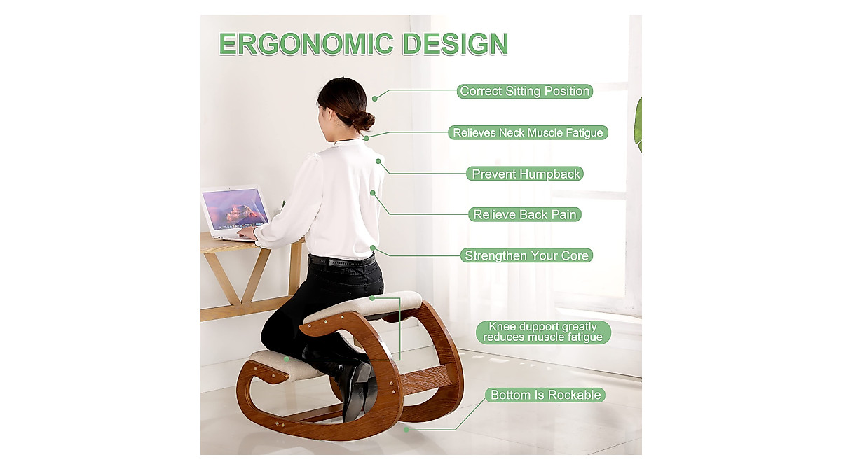 Predawn Ergonomic Kneeling Chair for Better Posture