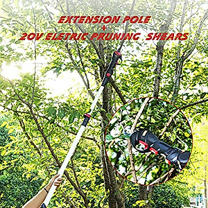 MZK Extension Pole Compatible Electric Pruning Shear