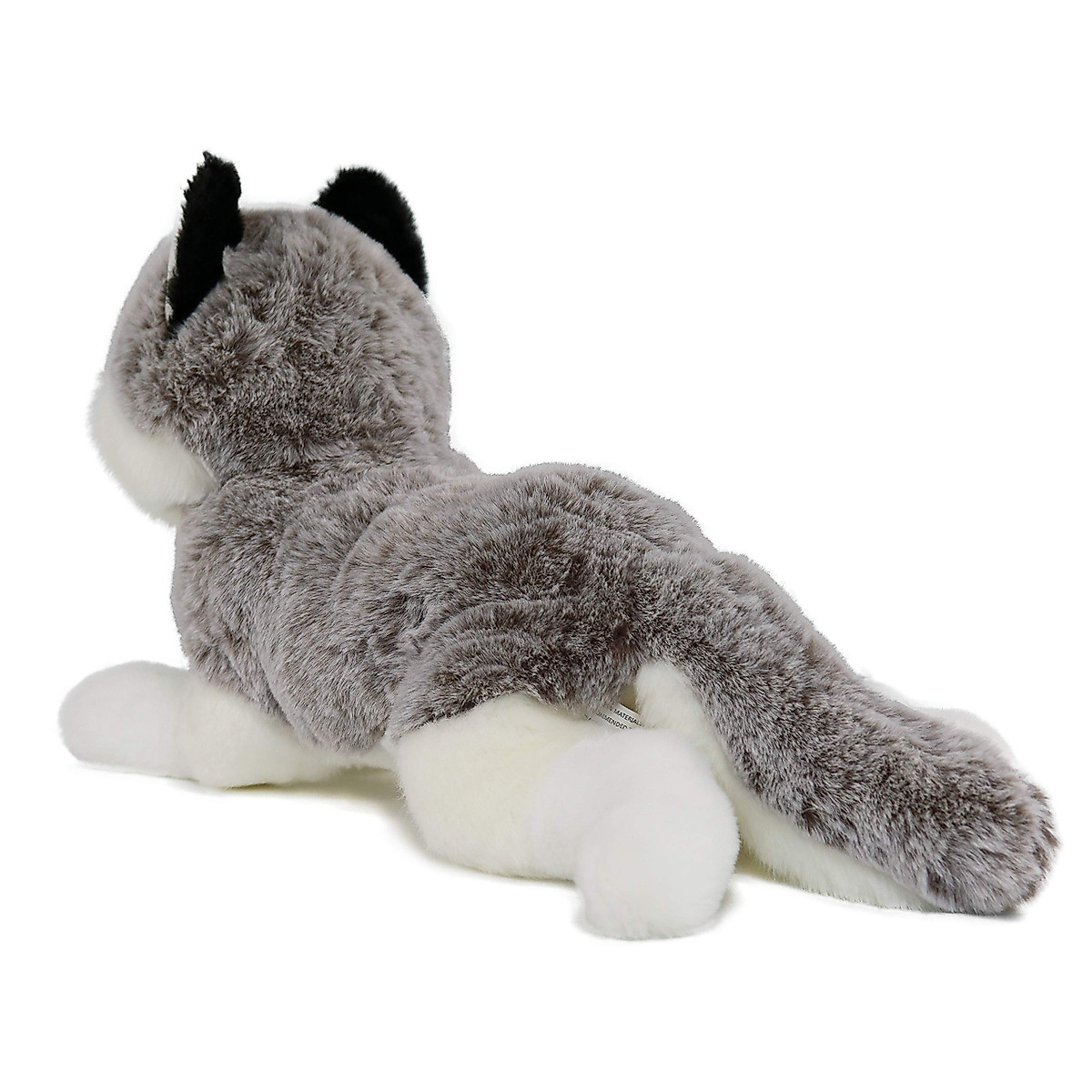 Ice King Bear Lifelike Siberian Husky Stuffed Animal - Plush Toy - 13 Inches Length (Original)