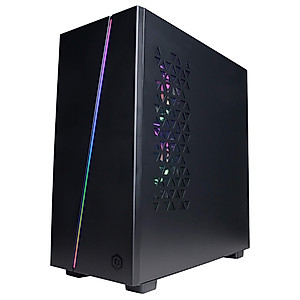 CyberpowerPC Gamer Master Gaming PC, AMD Ryzen 5 3600 3.6GHz, GeForce RTX 2060 6GB, 8GB DDR4, 240GB SSD, 1TB HDD, Wi-Fi, Ready & Windows 10 Home (GMA2130CC, Black)