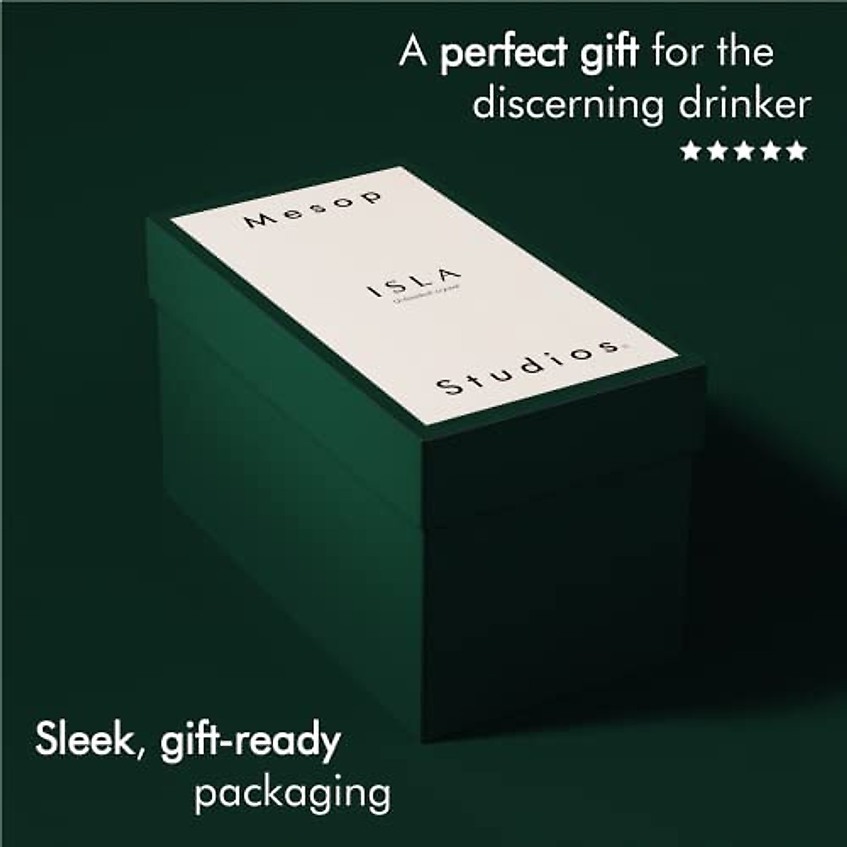 Mesop Studios Crystal Whiskey Glasses Set of 2 | Bourbon Glasses Set 2, Crystal Rocks Glasses, Old Fashioned Glasses, Scotch Glasses, Cocktail Glasses, Liquor Glasses, Lowball Glasses, Whiskey Tumbler