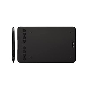 Drawing Tablet XPPen Deco Mini7 Graphics Tablet 7 x 4 Inch Pen Tablet with Tilt Support Passive Pen and 8 Customizable Shortcut Keys Art Tablet Compatible with Chromebook/Mac/Android/Windows/Linux