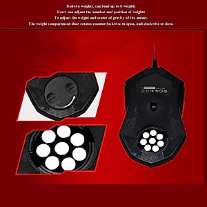 FEDRUI Wired Gaming Keyboard, Backlit Compact Mini Keyboard, Waterproof Small Keyboard for Business Trip