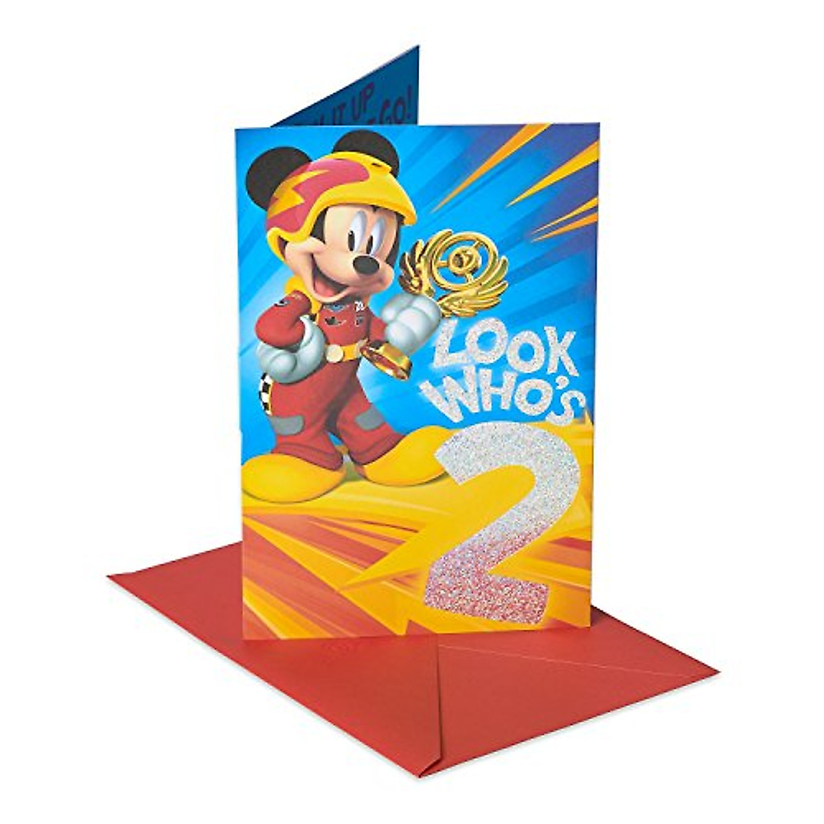 American Greetings 2nd Birthday Card for Boy (Mickey Mouse)