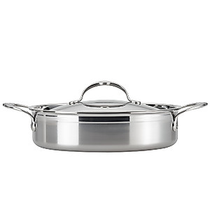 Hestan - ProBond Collection - Professional Clad Stainless Steel Sauteuse, Induction Cooktop Compatible, 3.5 Quart