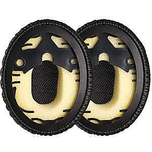 JULONGCR QC3 Replacement Pads Quietcomfort 3 Earpads Ear Pads Cushion Kit Parts Accessories Compatible with Bose Quietcomfort 3 Headphones.