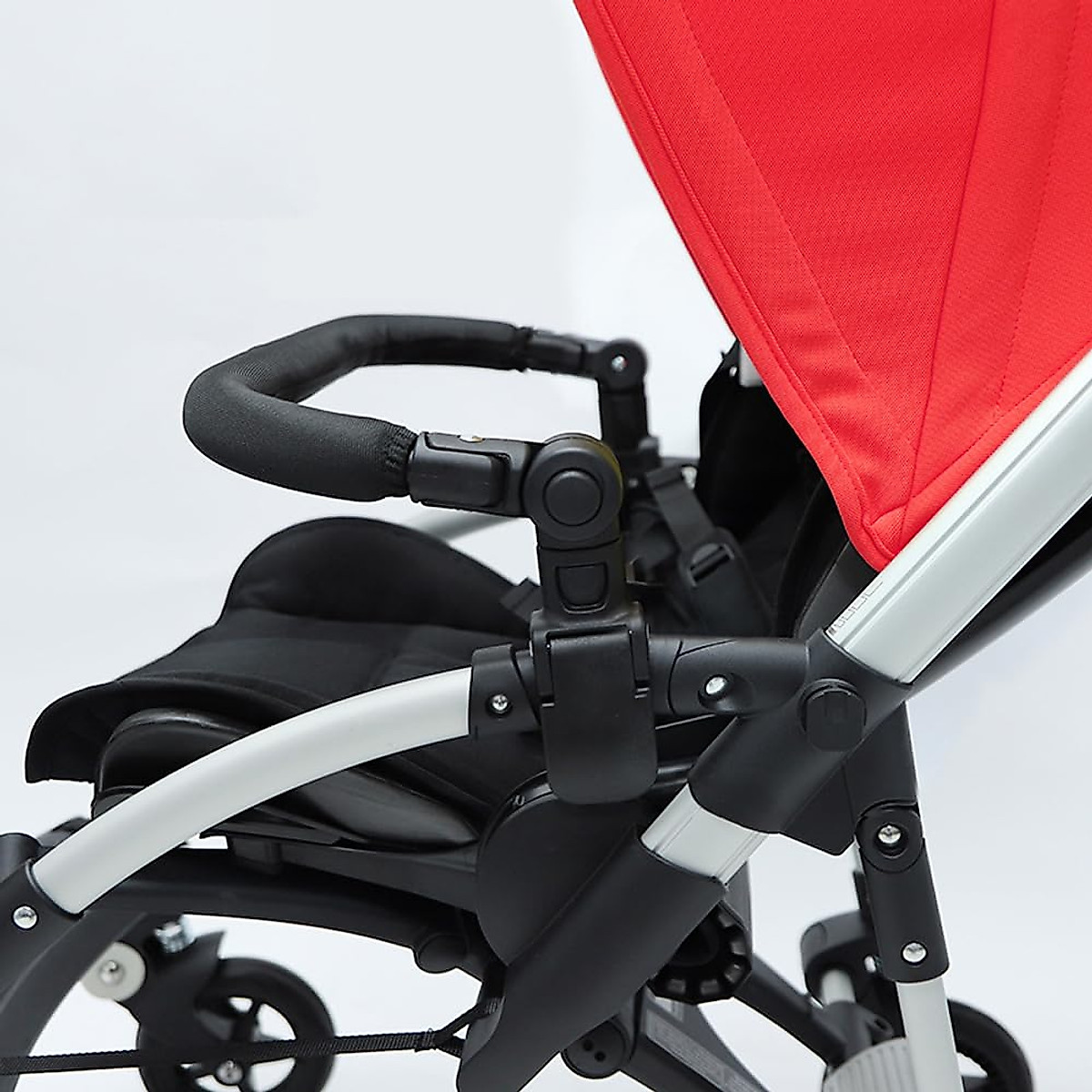 Stroller Handlebar Console Adjustable Armrest Bumper Bar Compatible with Bugaboo Bee 3 Bee 5 Bee 6 Baby Strollers (Oxford Fabric)