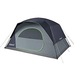 Coleman Skydome Tent with 5 Minute Setup, 8-Person Weatherproof Tent with Rainfly & Carry Bag, 20% More Headroom Than Traditional Canopies
