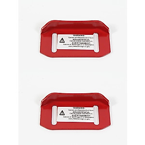 2 Pack Steel Snowblower Skid Shoe for Murray Snapper 7037982YP 7037982
