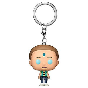 Rick and Morty Pocket Pop! Keychain Death Crystal Morty