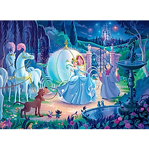Ceaco - Disney Friends - Cinderella's Carriage - 200 Piece Jigsaw Puzzle