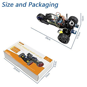 Freenove Three-Wheeled Smart Car Kit for Raspberry Pi 5 4 B 3 B+ B A+, Video Mode, Radar Mode, App Control, Ultrasonic Distance Sensor, Camera, Servo (Raspberry Pi NOT Included)