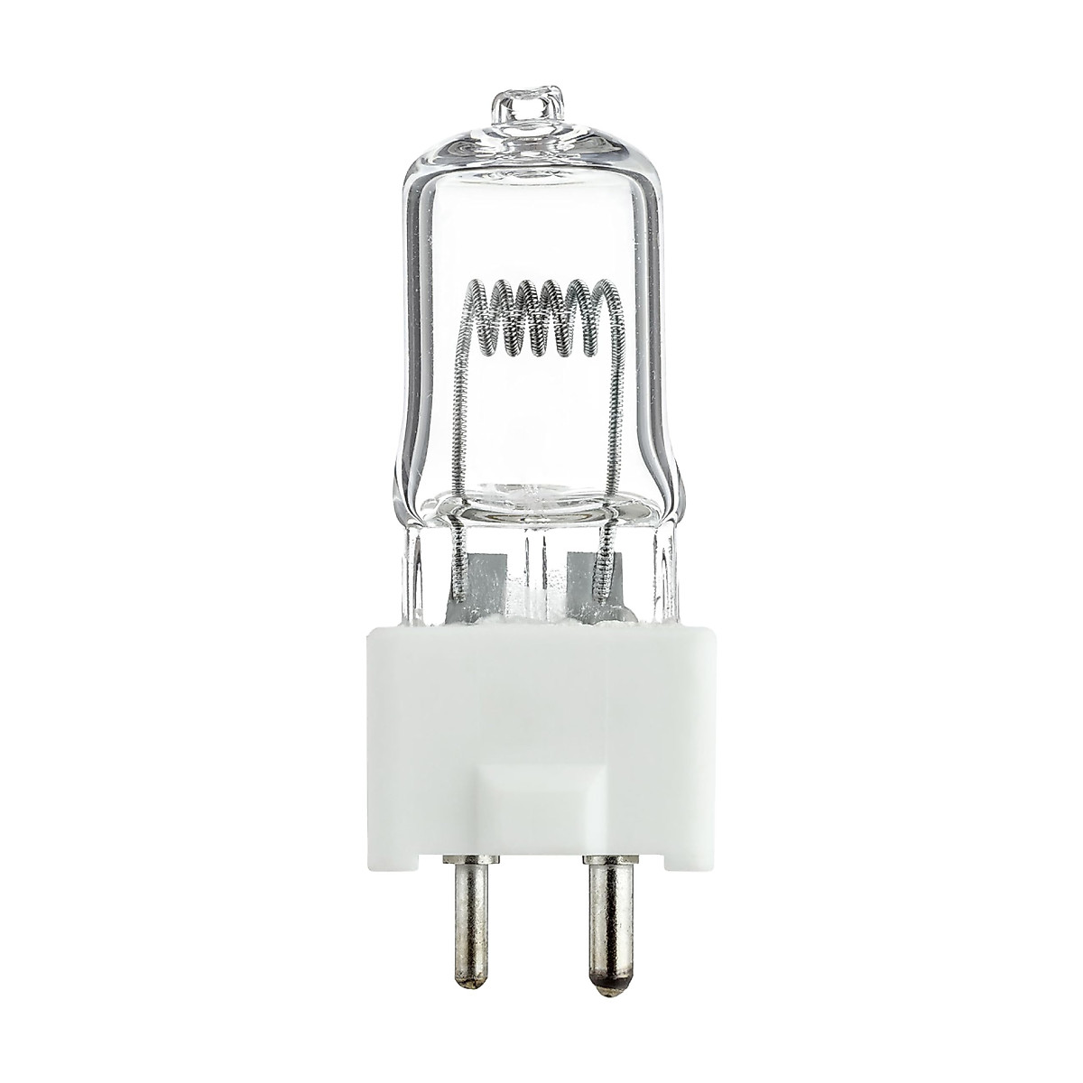 Sunlite DYS/DYV/BHC G7 Bi-Pin CC-6 Clear Light Bulb, 600 Watts, 120 Volts, 5 Amps, 17000 Lumens, 2-Pin GZ9.5 Base, 99 CRI, 3200K Warm White, 1 Pack