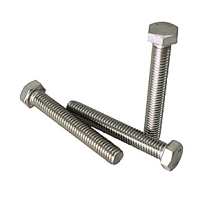 3/8"-16 X 2-1/4" (25pc) 304 Stainless Steel HEX Cap Screw Santie