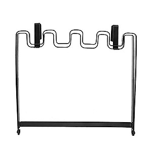 Household Waste Garbage Bag Hanging Rack Rubbish Bag Holder Kitchen Cabinet Bag Rack Holder Accessory Waste Bag Rack Kitchen Supplies(Black)