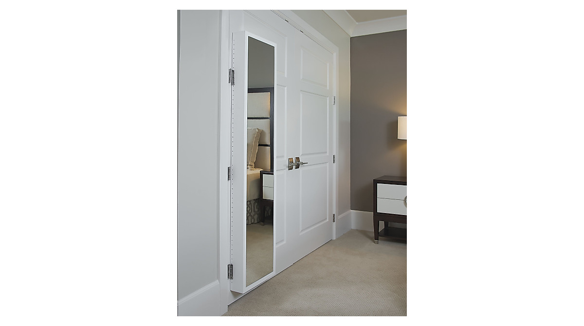 Cabidor Deluxe Mirrored Medicine Cabinet for Any Door