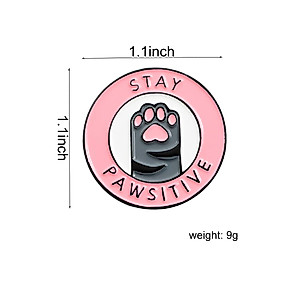 Cats Club Enamel Pin Cat Planet Coffee Paw Brooch Pins Badge Cute Kitten Brooches Lapel Pin Jeans Shirt Bag Jewelry with Gift Bag