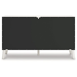 Signature Design by Ashley Aprilyn Farmhouse 6 Drawer Dresser, Whitewash