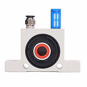 Pneumatic Vibrator, Immediate Stop Large Vibration Force High Low Noise K16 Pneumatic Air Vibrator High Speed for Material Conveying