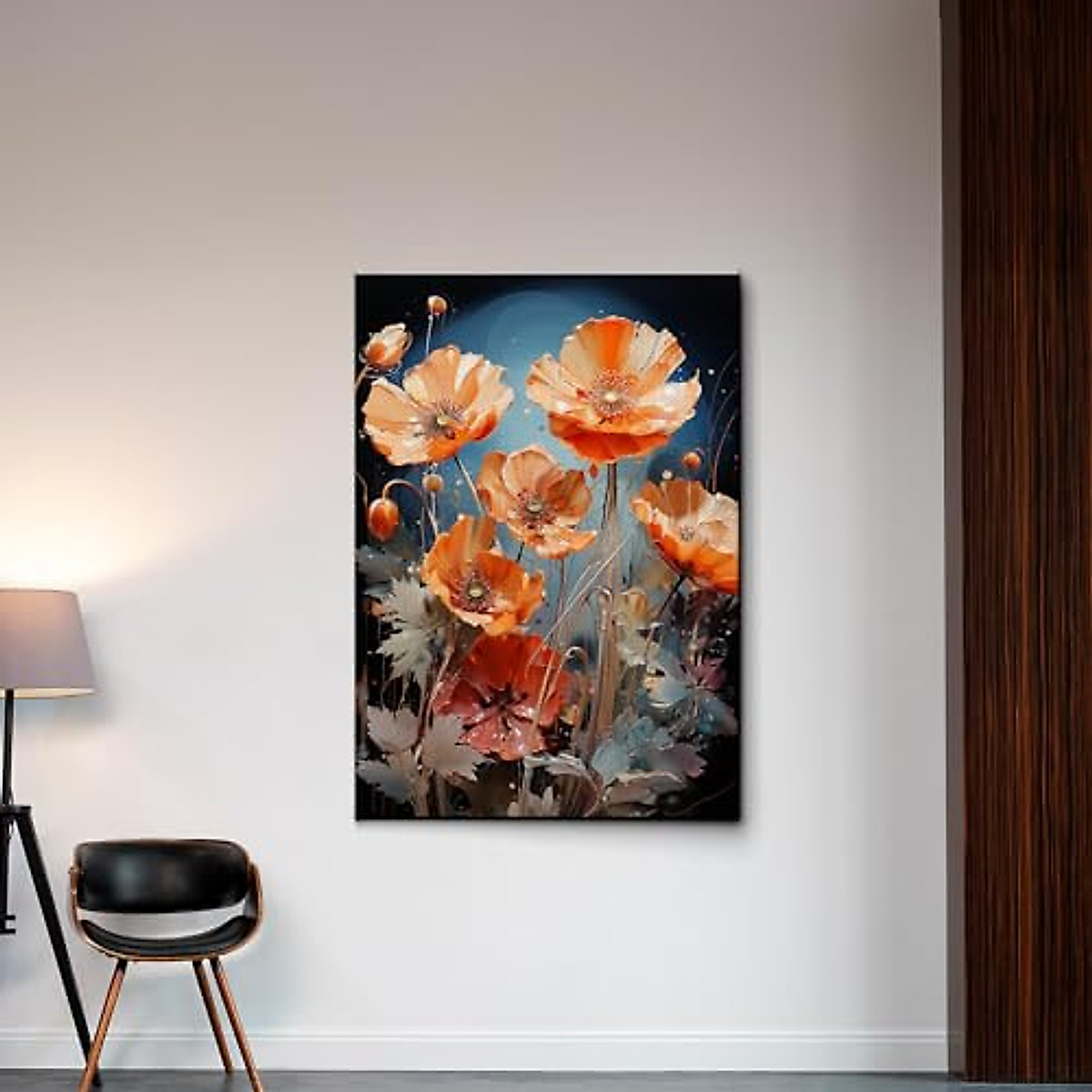 Samsung Frame TV Art, Abstract Flowers print, Floral print, Spring Flowers print, print print, Flower Art for Frame TV, Canvas, Art Print