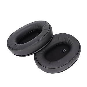 Earphone Ear Pads, 2pcs Headphone Cushion Sponge Ear Cushion Replacement for ATH-SR9 ATH-DSR9BT ATH-WS990BT Headset Low Noise Ear Pads