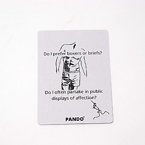 PANDO - The Party Game and Conversation Starter for Friends and Family - Icebreaker Game and Get to Know You Game - Compete to Answer Unpredictable Trivia Questions About Your Friends and Family