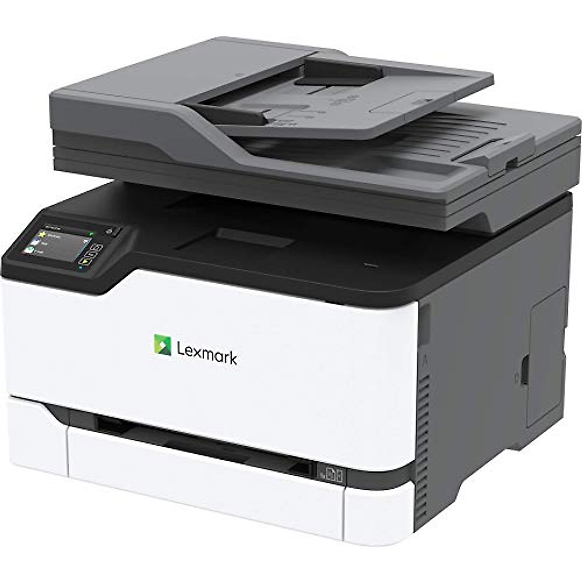 Lexmark MC3426adw Color Laser Multifunction Product with Print, Copy, Fax, Scan and Wireless Capabilities, Plus Full-Spectrum Security and Print Speed up to 26 ppm* (40N9360), White, Small