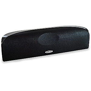 Polk Audio Blackstone TL1 Speaker Center Channel with Time Lens Technology | Compact Size, High Performance, Powerful Bass | Hi-Gloss Blackstone Finish | Create your own Home Entertainment System