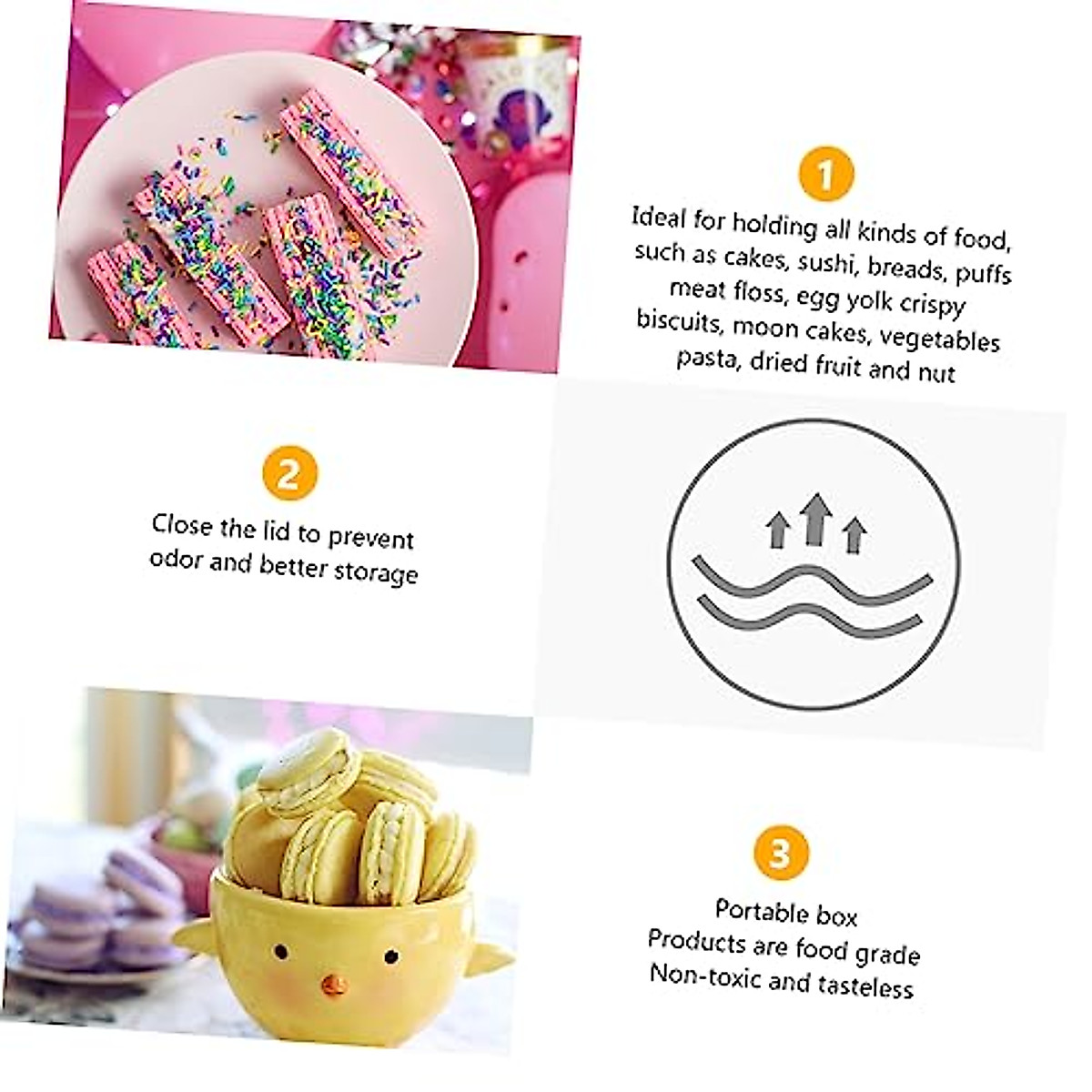 ULTECHNOVO 20Pcs Roll Packaging Box shipping box Nougat Cupcake Holders window Dirty bag Wedding Goodies bag bread box food cookie gift containers mini carton dessert container durian