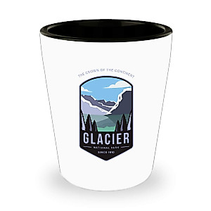 Glacier National Park Shot Glass