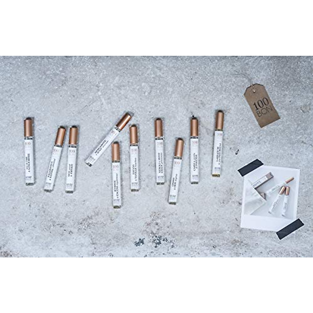 100BON Cedre & Iris Soyeux – Silky Iris and Cedar Fragance for Women or Men – Invigorating Organic Fragrance with Sweet, Woody & Floral Fragrance - 100% Natural Fragrance Spray, 0.5 Fl Oz