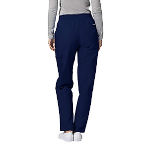 Adar Universal Scrubs for Women - Tapered Cargo Scrub Pants - 506 - Navy - XL