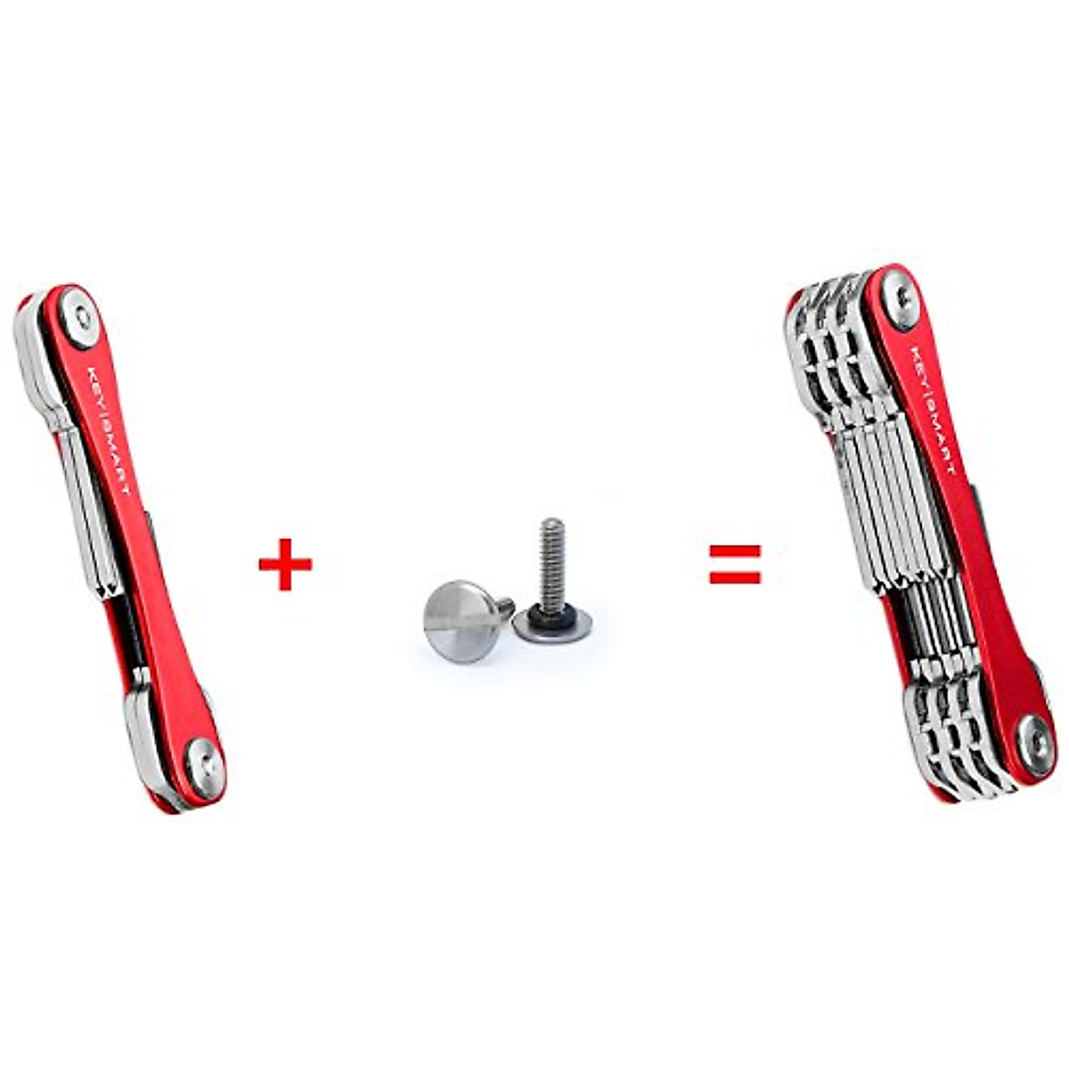 KeySmart Accessory Pack - Expansion Pack-14 Keys, Quick Disconnect and Bottle Opener