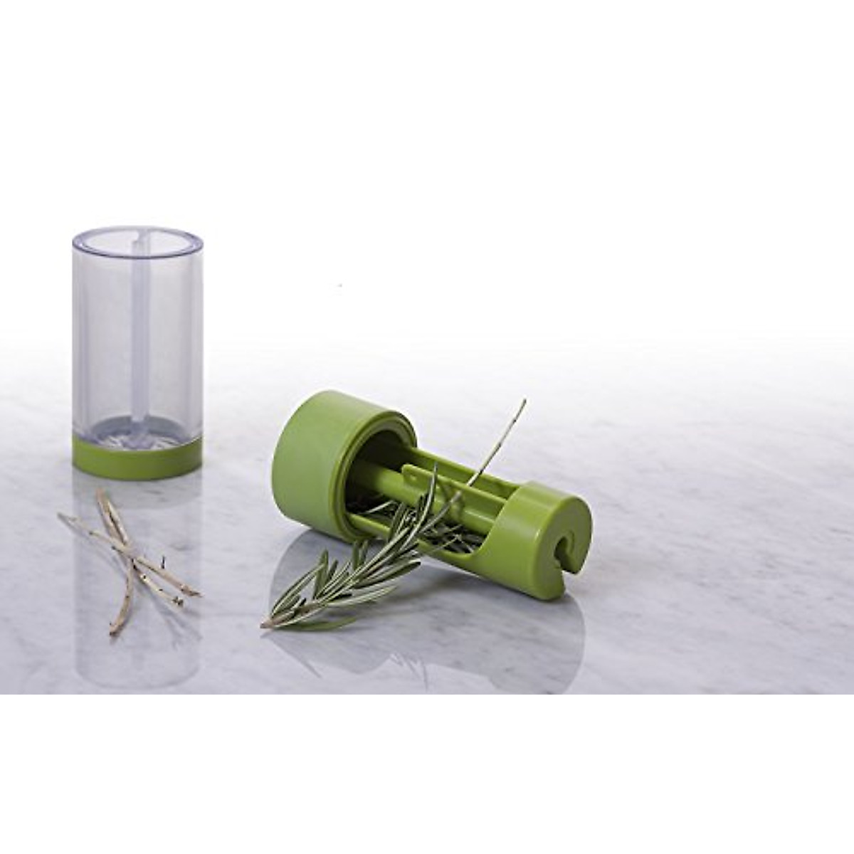 Microplane Herb Grinder and Leaf Stripper Seasoning Herb Mill (Green)