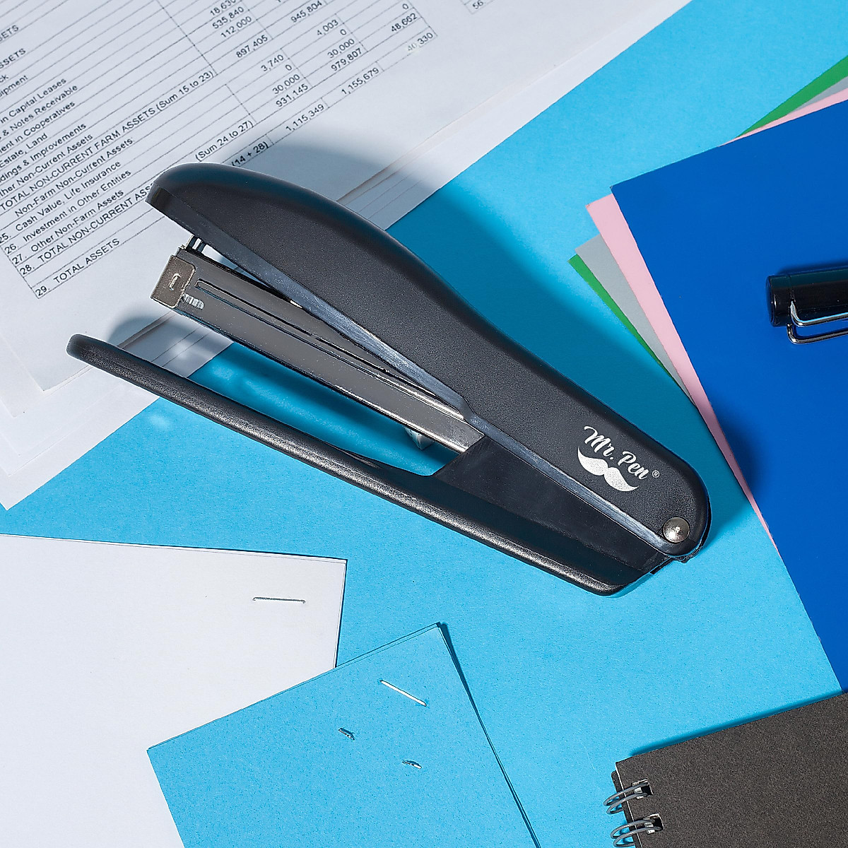 Mr. Pen Staplers with 200 Staples, 20 Sheet Capacity, Pack of 2