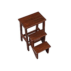 Boraam Step Stool, 24-Inch, Cappuccino
