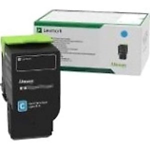 Lexmark 78C00CG TAA-Compliant Cyan Return Program Toner Cartridge Toner