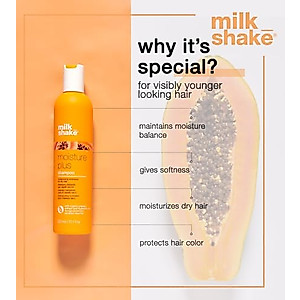 milk_shake Moisture Plus Shampoo, 10.1 Fl Oz (Pack of 1)
