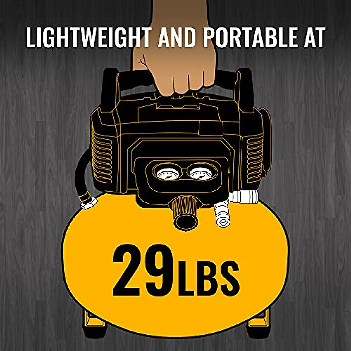 Bostitch BTFP02012 6 Gallon Pancake Compressor