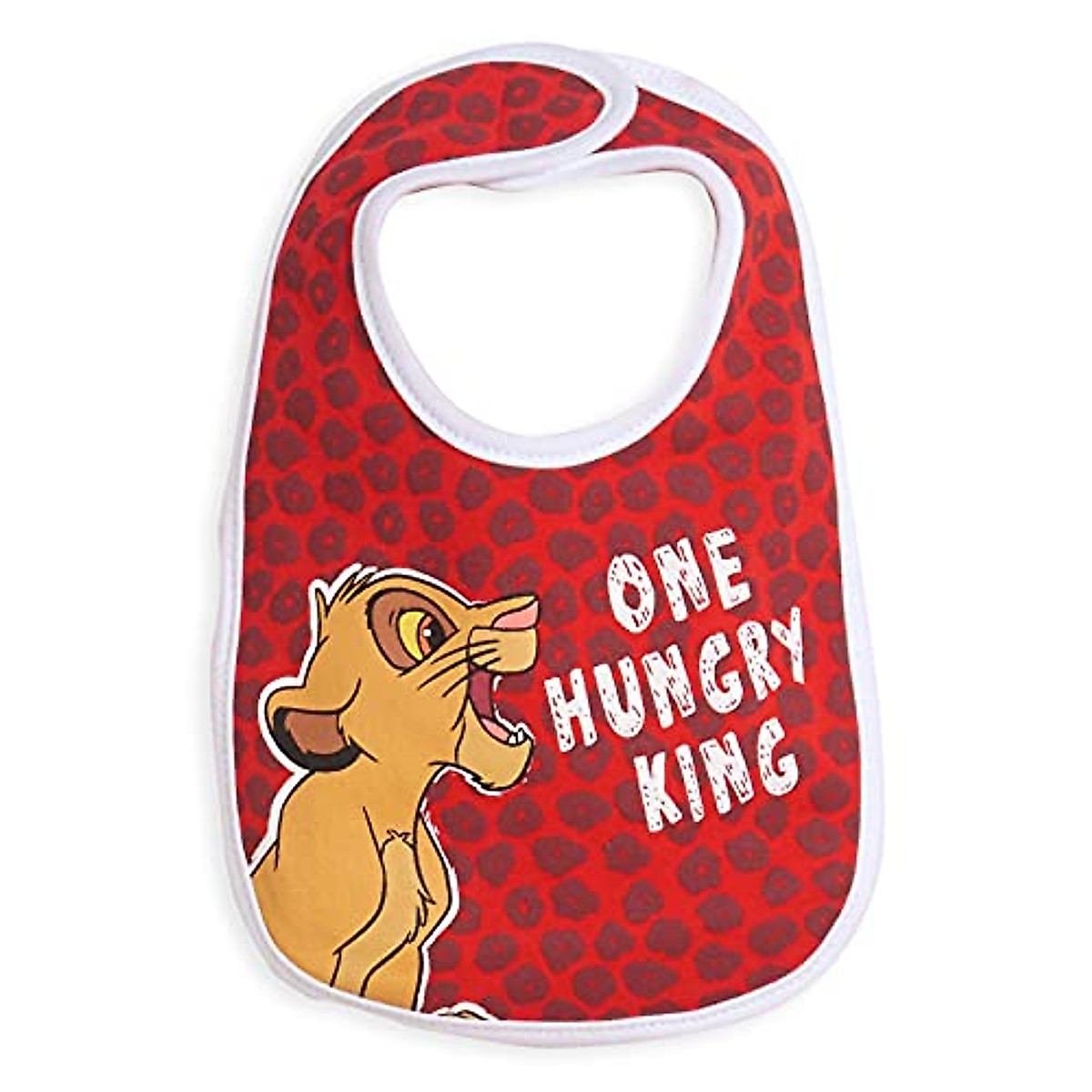 Disney Lion King Simba Timon Pumbaa 4 Pack Bibs MulticoloRed One Size