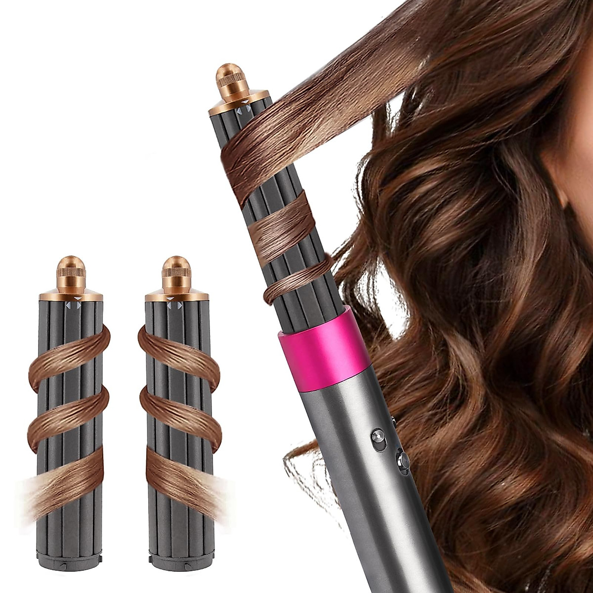 For Dyson Airwrap Supersonic HS05 HS01 Hair Dryer 2In1 Multi-Styler Hair 1.6inch Styler Long Hair Barrels Adapters Automatic Curling Barrels