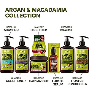 KISS Color & Care Argan & Macadamia For Dry and Damaged Natural Hair (Leave-In Conditioner)