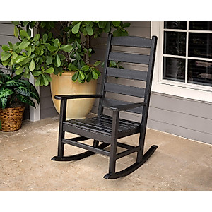 POLYWOOD® Shaker Porch Rocker, Mahogany
