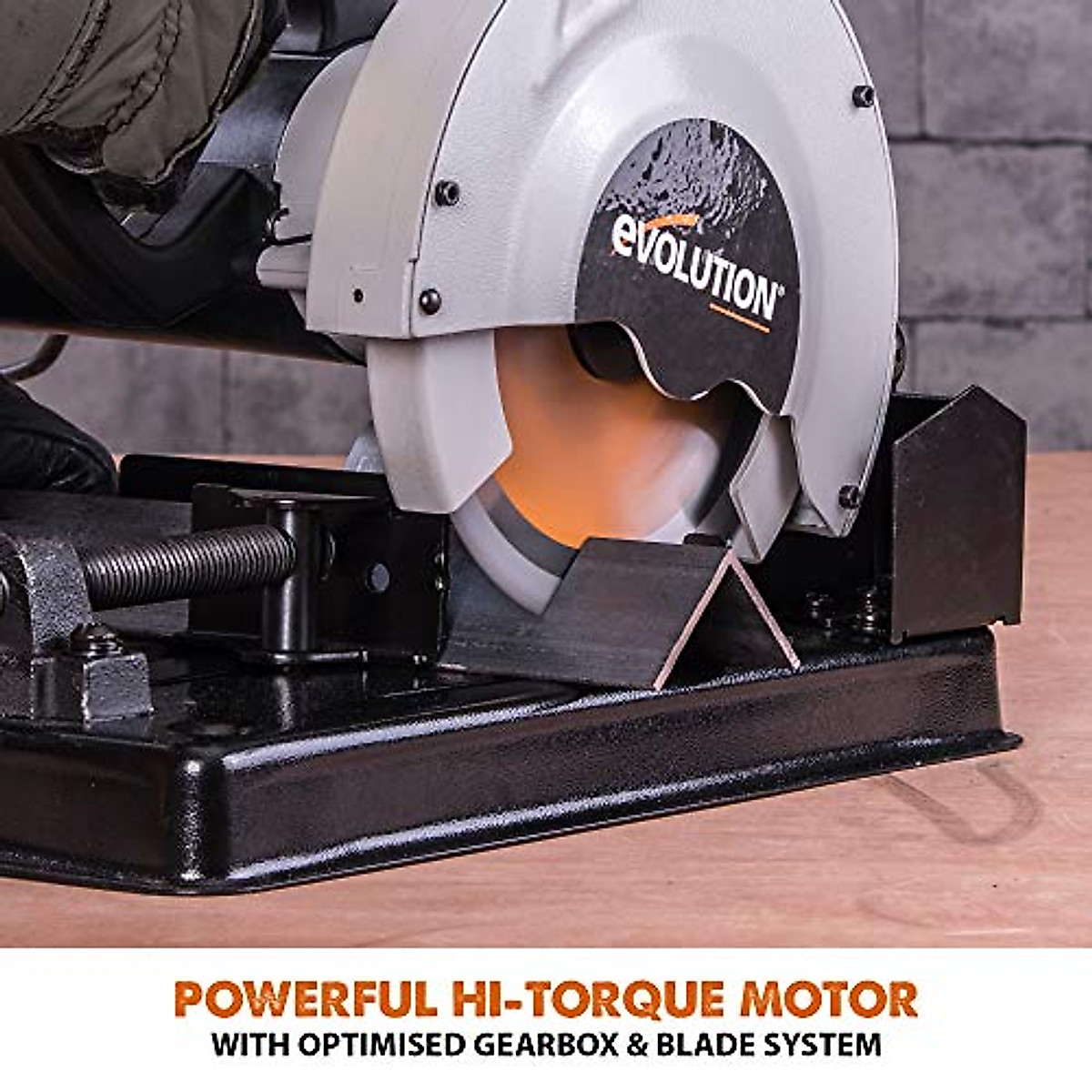 Evolution Power Tools RAGE4 7-1/4-Inch TCT Multipurpose Cutting Chop Saw