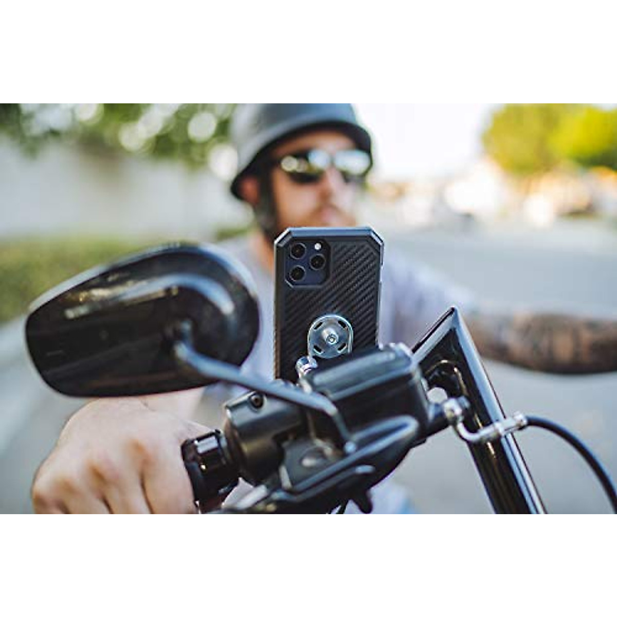 Rokform - iPhone 12 Case, iPhone 12 Pro Case, Rugged Series, Magnetic Protective Apple Gear, iPhone Cover with RokLock Twist Lock, Dual Magnet, Drop Tested Armor (Black)