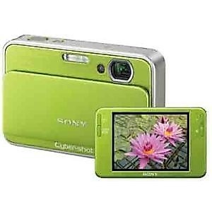 Sony Cybershot DSC-T2 8MP Digital Camera with 3x Optical Zoom (Green)