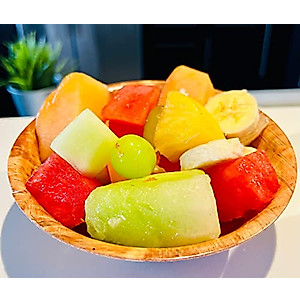 United Brands USA Wood Wooden Salad Bowl Set (6 inches)