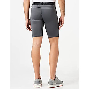 Nike Pro Dri-FIT Men's Long Shorts, XL, Iron Grey/Black/Black