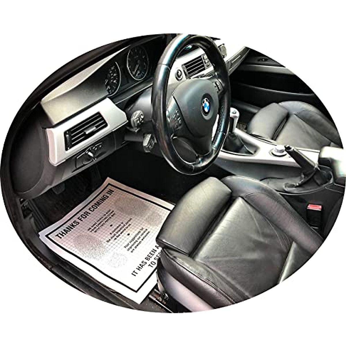 AutoMat Plastic Coated Disposable Paper Automotive Floor Mat (Case of 500)